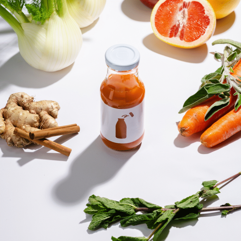 Gezond biologisch slowjuice groentesap, detox met een sapkuur | Sapje